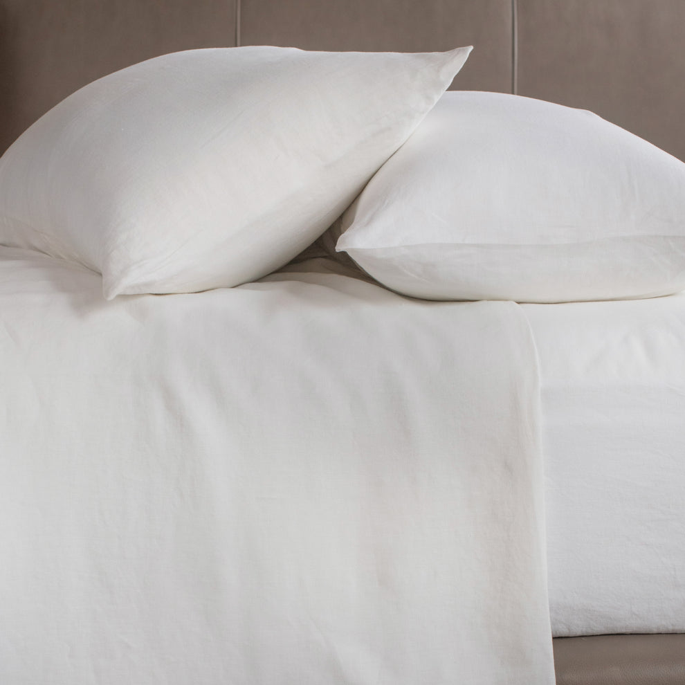100% French Linen Sheet Set by BOKSER HOME